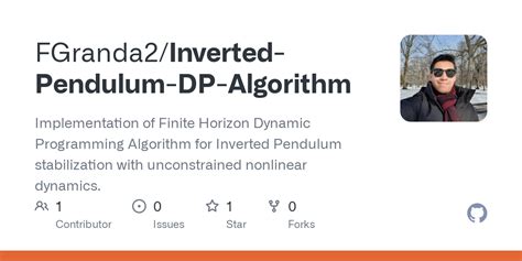 Github Fgranda2inverted Pendulum Dp Algorithm Implementation Of Finite Horizon Dynamic