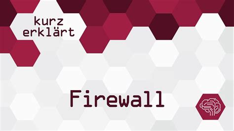 Firewall Kurz erklärt YouTube