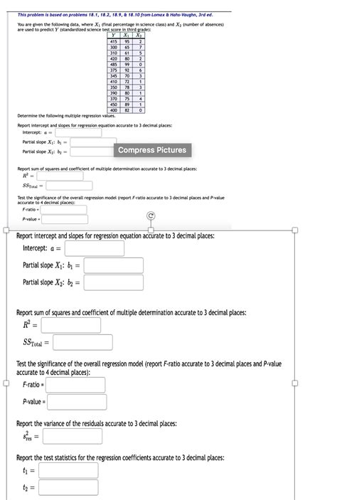 Solved This Problem Is Based On Problems 18 1 18 2 18 9 Chegg Com