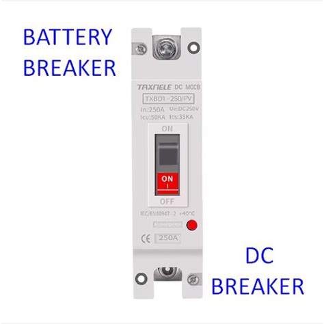 Jual Mccb Dc 1p Taxnele Breaker Pengaman Arus Dc 100 500a 200a Kab Bekasi Ar Technique