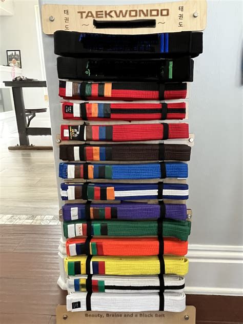 Ata Belt Ranks Taekwondo