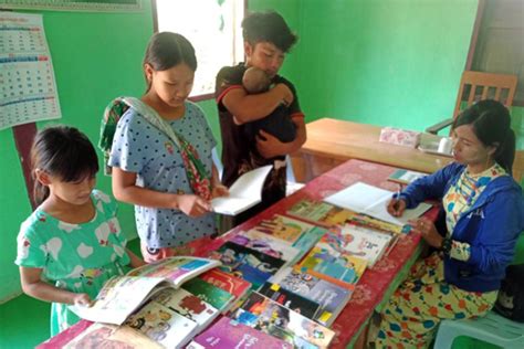 တာလေမြို့၌ ဌာနဆိုင်ရာရုံးများသို့ စာဖတ်ရှိန်မြှင့်တင်ရေး နယ်လှည့်စာကြည့