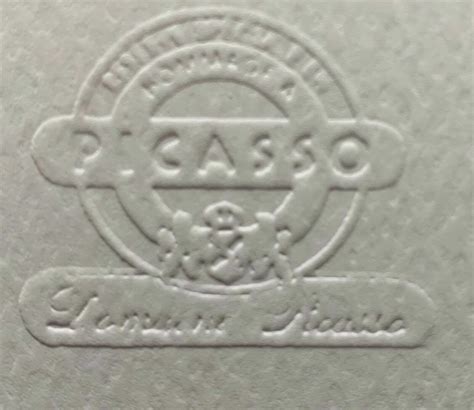 Pablo Picasso Artist With Sculpture Estate Signed And Numbered Giclee Art 26 X20 4629150102