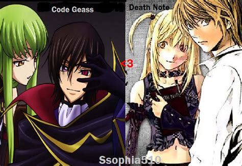 New Codegeass And Deathnote He By Death Note 4life On Deviantart