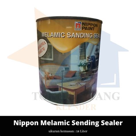 Jual Nippon Melamic Sending Sealer Pail 18l Shopee Indonesia