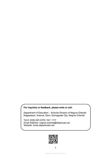 Mathematics Quarter 4 Module 2 Gathering Statistical Data Grade 7 Modules