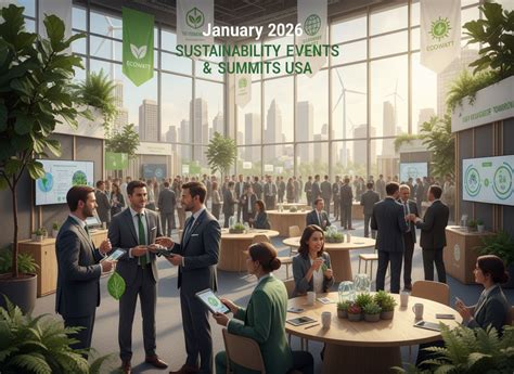 January 2026 In Retrospect Sustainability Events And Observances