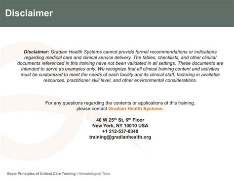 Module 62 Hematological Tests Ppt