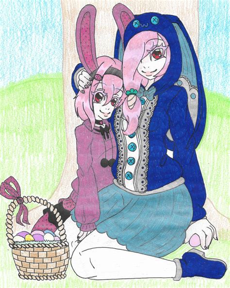 Easter Sisters By Firestormcabbit On Deviantart