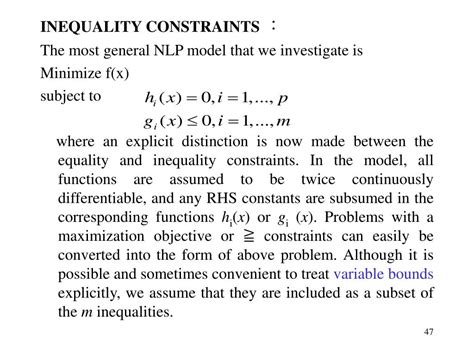 Ppt Chapter 10 Nonlinear Programming Methods Powerpoint Presentation