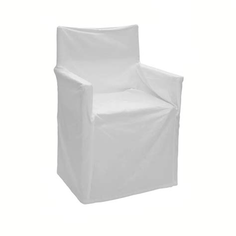 Director Chair Cover Rans 100 Cotton Plain White Home My Garden