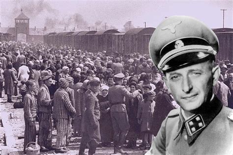 Adolf Eichmann Förintelsens Organisatör Inför Rätta Historia Nu