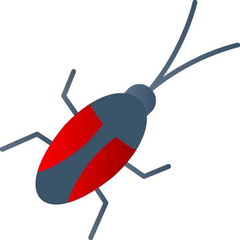 Cockroach Flat Gradient Icon 42170502 Vector Art At Vecteezy
