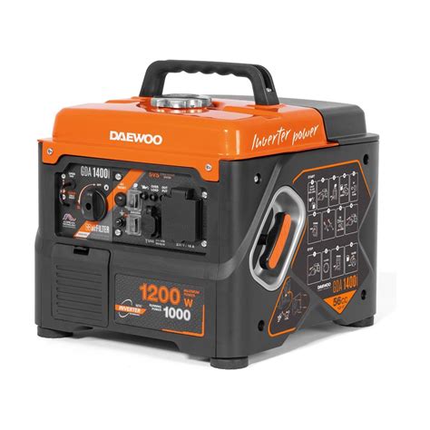 AGREGAT PRĄDOTWÓRCZY INWERTOROWY DAEWOO GDA 1400i 1.2kW - Sklep, Opinie ...
