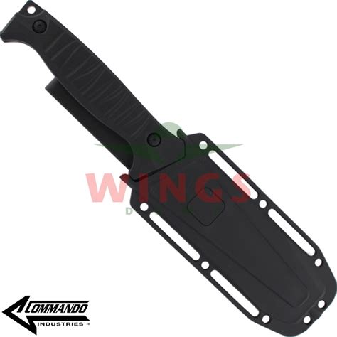 Commando Outdoor Dolk Heavy Zwart