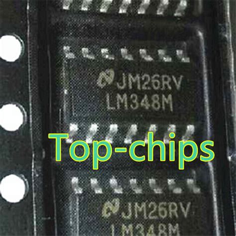 5pcs Lm348mx Ic Op Amp Qu 741 14 Soic 348 Lm348 New Ebay