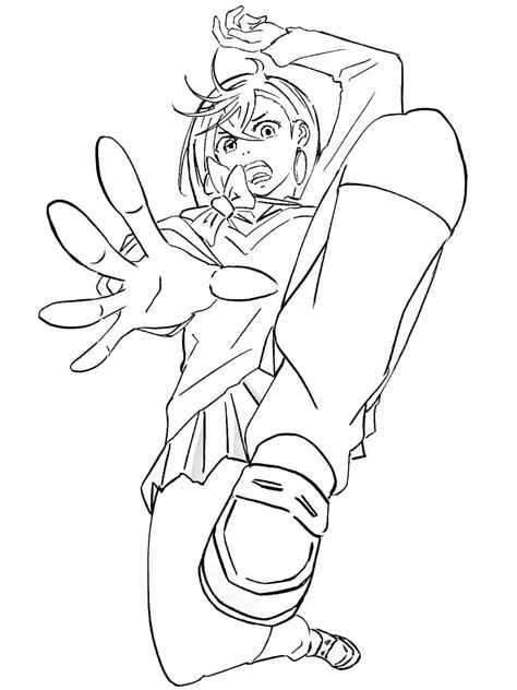 Momo Ayase Színező Ingyenes Letöltés Nyomtatás Vagy Színezés Online