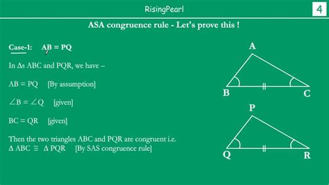 Asa Congruence