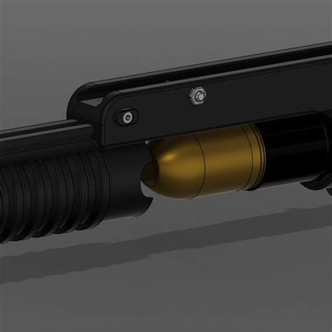 🔫 Airsoft Grenade Launcher Kit V2・ Stl File For 3d Printing・cults