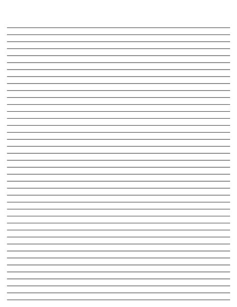 Editable Lined Paper Template Word Pdf At Kai Haddon Blog
