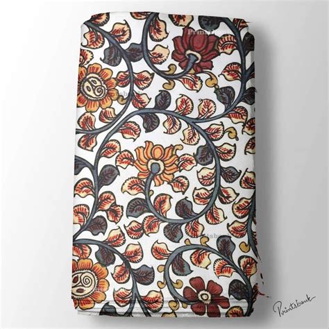 Kalamkari Prints Muslin Fabric At ₹ 94meter Digital Printed Muslin