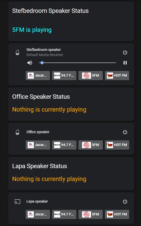 Custom Mini Media Player Highlight Button That Was Selected Frontend Home Assistant Community