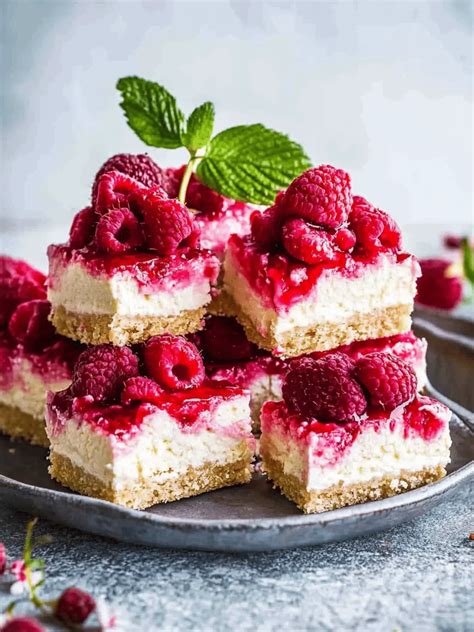 Irresistible Raspberry Cream Cheese Bars For Every Occasion