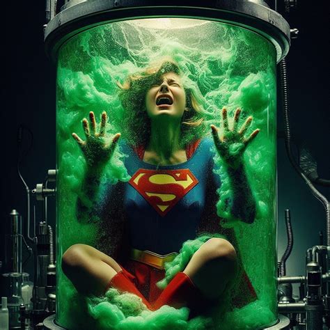 Supergirl In The Kryptonite Gas Chamber By Wondersarah1977 On Deviantart