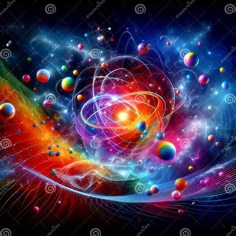 Abstract Quark Concept Stock Illustration Illustration Of Cell 322188248