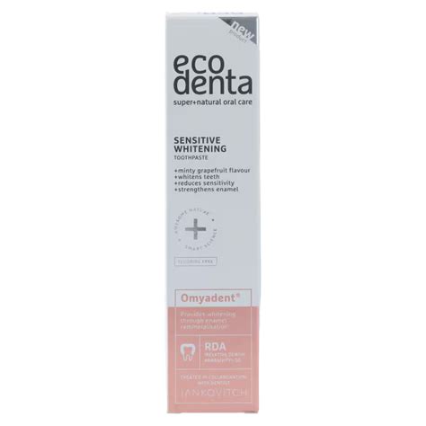Ecodenta Sensitive Whitening Toothpaste 100ml