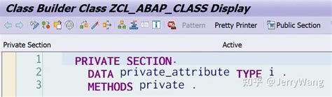 Abap 编程语言中 Class 类 的设计原理剖析 知乎