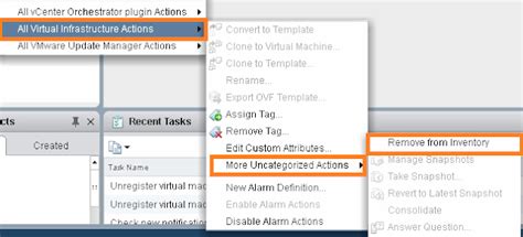 Virtualization The Future Deleting Orphaned Vm From Vcenter Inventory