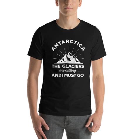 Short Sleeve Unisex Antarctica T Shirt Etsy