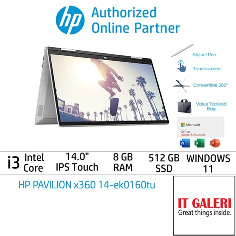 Jual Hp Pavilion X Laptop Ek Tu Ek Tu Core I U Gb Gb