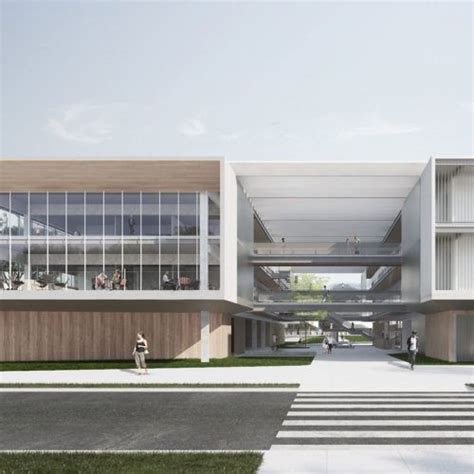 Estúdio Módulo Arquitetura De Fachadas Arquitetura De Edifício De Escritórios Design De Fachada