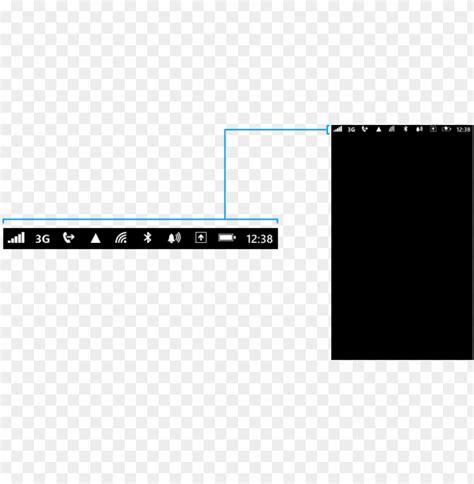 Status Bar Png Cell Phone Status Bar Png Transparent With Clear Background Id Toppng