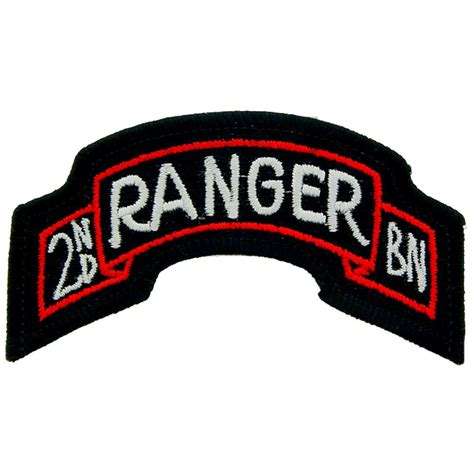 Us Army 2nd Ranger Battalion Patch Black And White Michaels