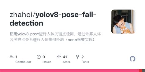 Yolov8 Pose Fall Detection CMakeLists Txt At Main Zhahoi Yolov8 Pose Fall Detection GitHub