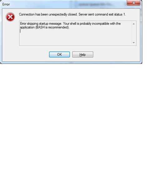 Winscp Current Sftp 3 Session Does Not Support Command You Request Separate Shell Session May
