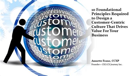 five of ten foundational principles of a customer centric