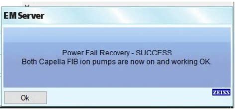 Zeiss Fib Sem 002 Safely Powering Off On Your Crossbeam System User Manual