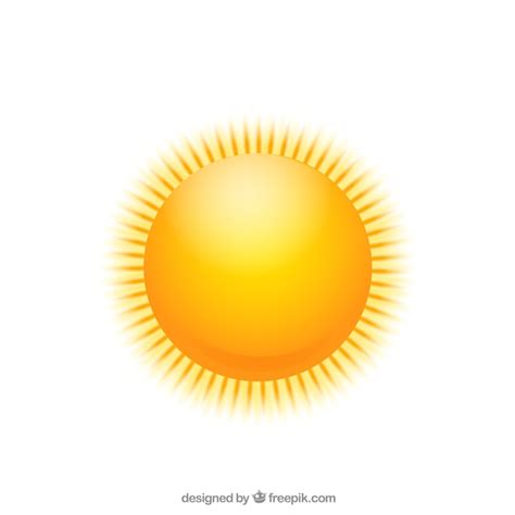 Sun On White Background Vectors And Illustrations For Free Download Freepik