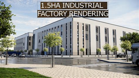 1 5ha Industrial Factory Rendering Pro Visualization Secrets