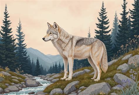 Full Body Wolf Illustration Images Free Download On Freepik
