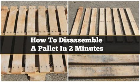 How To Easily Disassemble A Pallet Diy Pallet Tips Pallet Projects