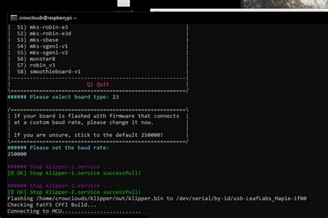 Cant Connect To Mcu Flashing Firmware Failed Rklippers