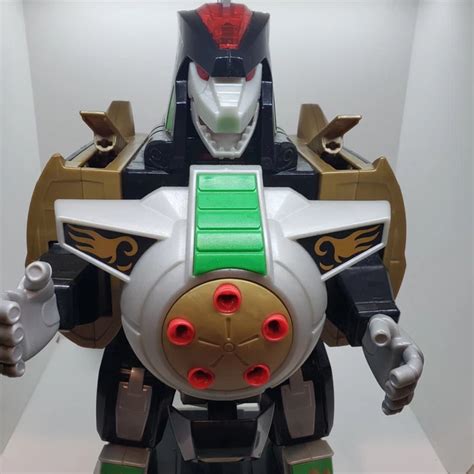 Mighty Morphin Power Rangers Green Bandai Dragonzord Megazord Mattel