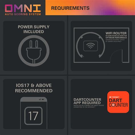 Buy Target Omni Automated Scoring System From Darts Online