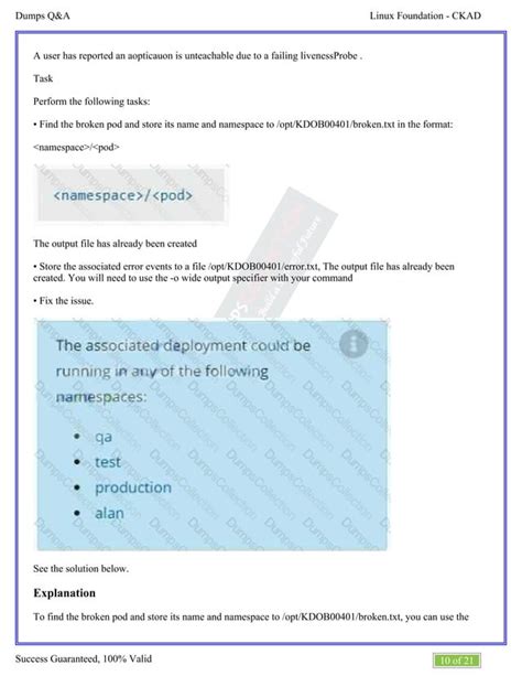 Verified Ckad Exam Questions And Answers Pdf