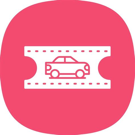 Race Pass Glyph Curve Icon 42842737 Vector Art At Vecteezy